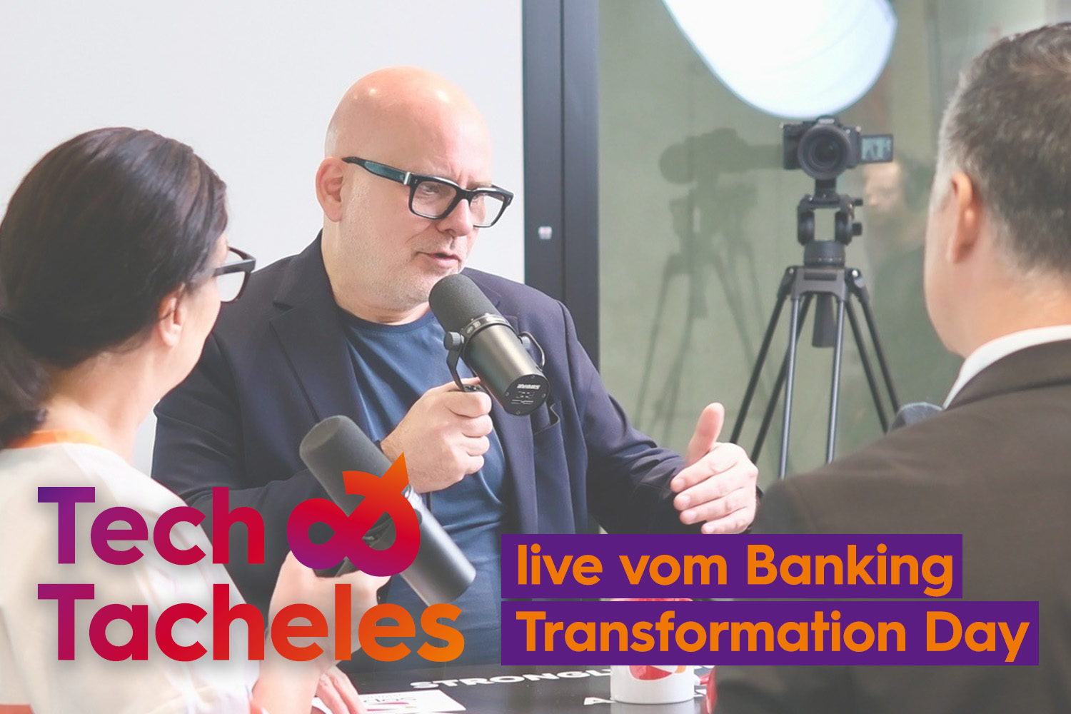 Tech & Tacheles live: Banking theories, AI debate, and next-gen branches at Transformation Day